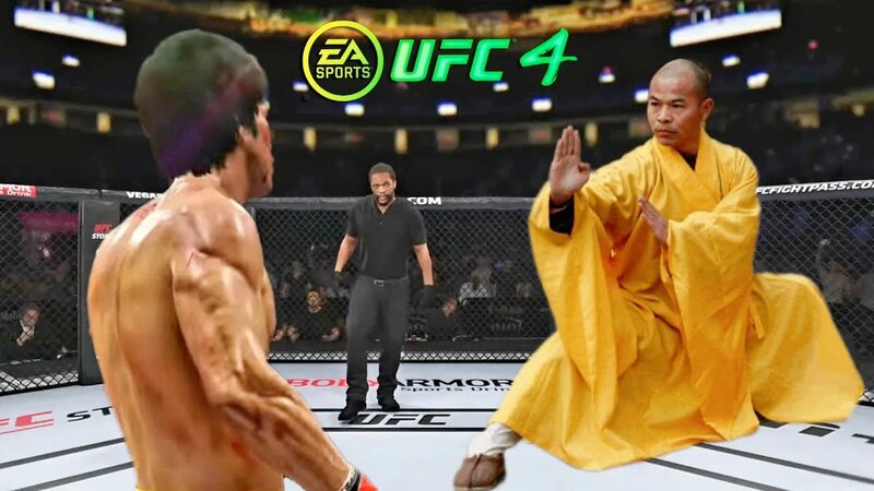 PS5 | Bruce Lee vs. Monk Warrior of the Elements (EA Sports UFC 4 ...
