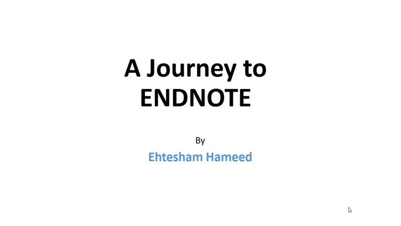 how to use endnote tutorial ( A complete Beginner's guide) | endnote for APA, MLA, harvard ...