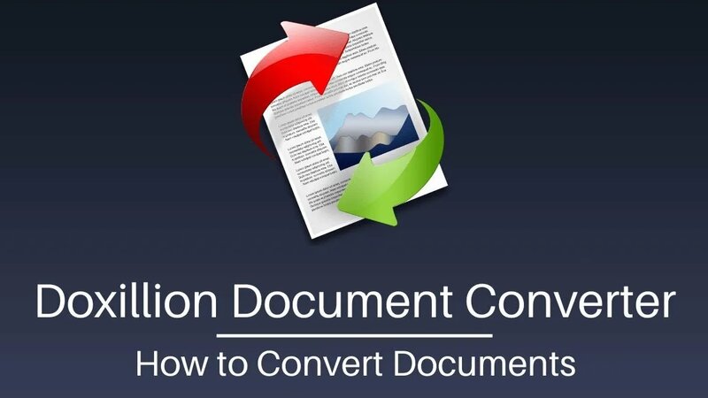 How to Convert Document File Formats | Doxillion Document Converter ...