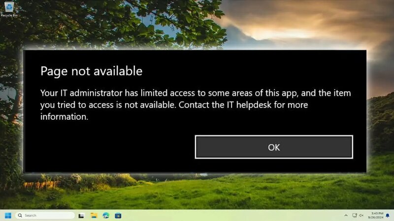 (NEW FIX) "Page Not Available Your IT Administrator Has Limited Access ...