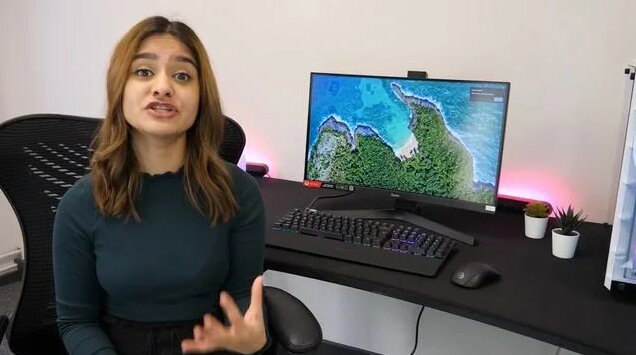 Iiyama G-Master Red Eagle Gb2466hsu-B1 165Hz 24'' Curved Gaming Monitor ...