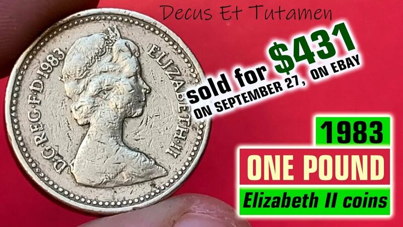 1983 One Pound Coin Sold for OVER $400 | Check Yours Now - Yandex Video ...