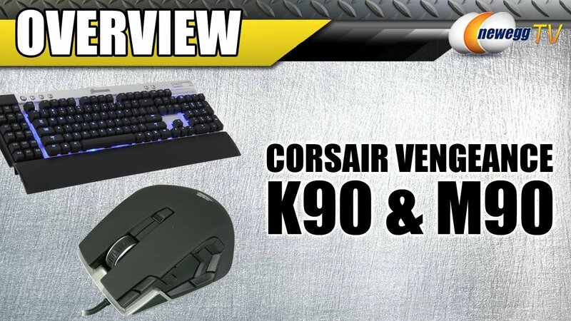 Newegg TV: Corsair Vengeance K90 Gaming Keyboard & M90 Gaming Mouse ...