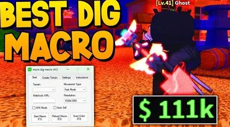 NEW* BEST AUTO AFK DIG Macro - How To Macro in DIG! (Dig Macro Guide ...