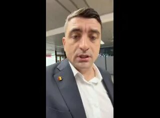Il leader del partito di opposizione AUR e membro del Parlamento rumeno ...