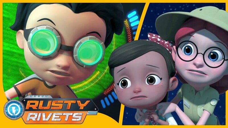 Rusty & Ruby Go Camping | Rusty Rivets | Cartoons for Kids - Смотреть ...
