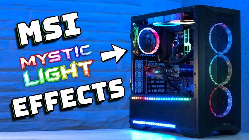 MSI Mystic Light ALL Effects Tested (MSI RGB Software) - Yandex Video ...