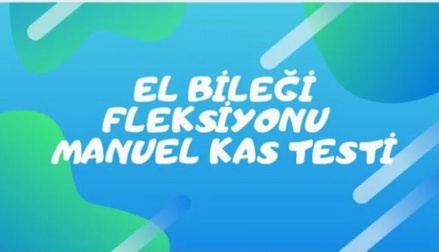 El bileği fleksiyonu manuel kas testi - Yandex Video aramada çevrimiçi izle