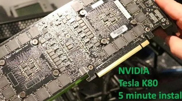 Nvidia Tesla K80 GPU 5 minute install - Смотреть онлайн в поиске ...