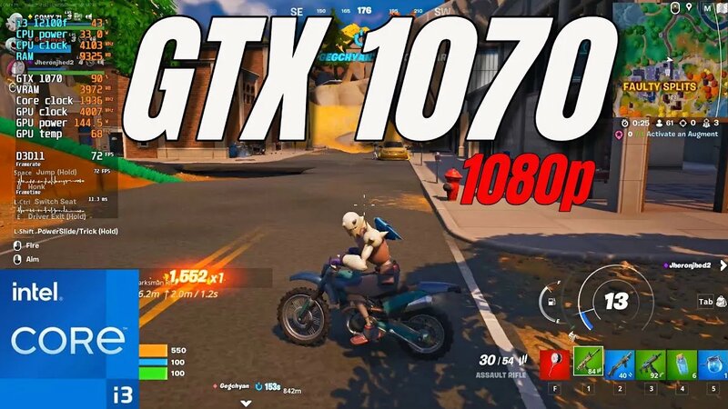 GTX 1070 - Fortnite Chapter 4 Season 1 - 1080p - Low to Epic Graphics ...