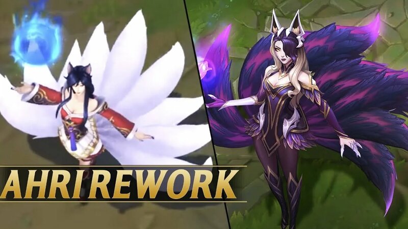 AHRI Rework NEW Gameplay Preview, All Abilities, Skins - League of ...
