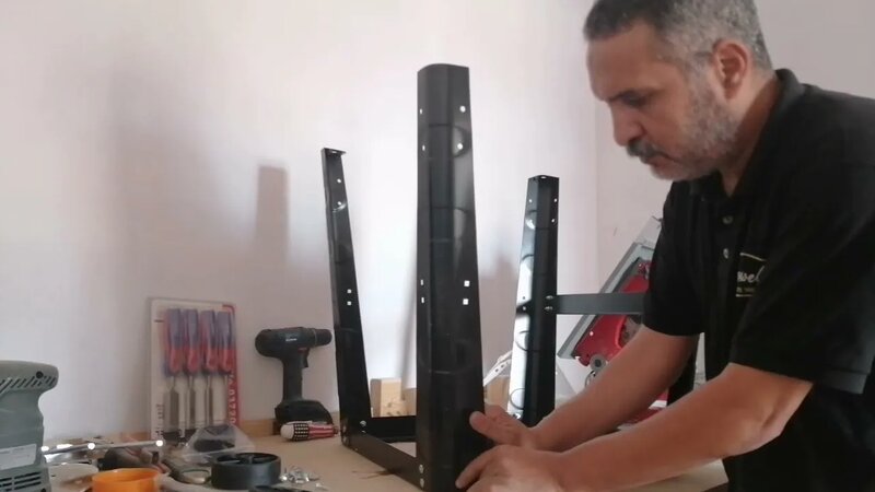 Total Table Saw Ts5152542 montage part 1.mounting stand for total table ...