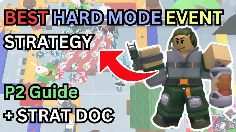 THE BEST Hard Mode Duck Event Strategy: Ducille P2 Guide | Roblox TDS ...