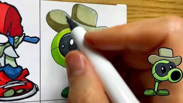 Drawing Friday Night Funkin' MOD - Plants VS. Rappers + Plants VS ...