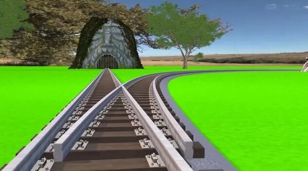 【踏切アニメ】あぶない電車 Train Vs Pacman Vs Thomas AND Friends? Fumikiri 3D ...