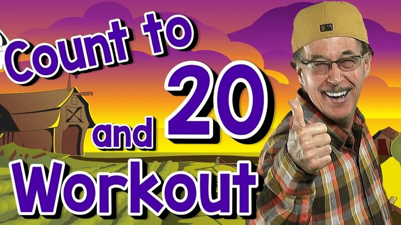 Count to 20 and Workout | Fun Counting Song for Kids | Count by 1's to ...