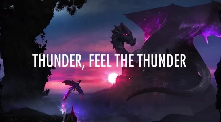 Imagine Dragons - Thunder (Lyrics) I was lightning before the thunder. Thunder, feel the thunder ...