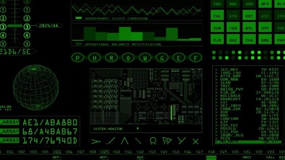 4K Green Hacker Screen 2 : Matrix-Inspired Cyber Ambienc : Emerald ...