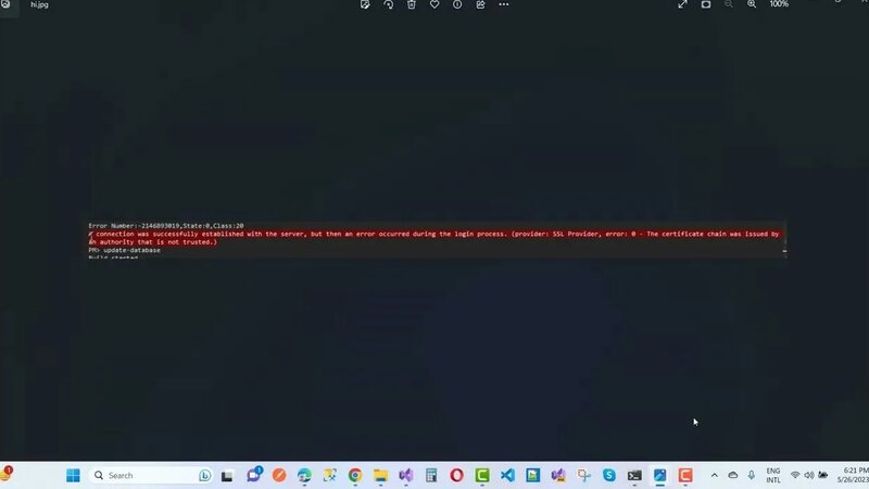 Fix: Connection was successfully established with the server, but then ...