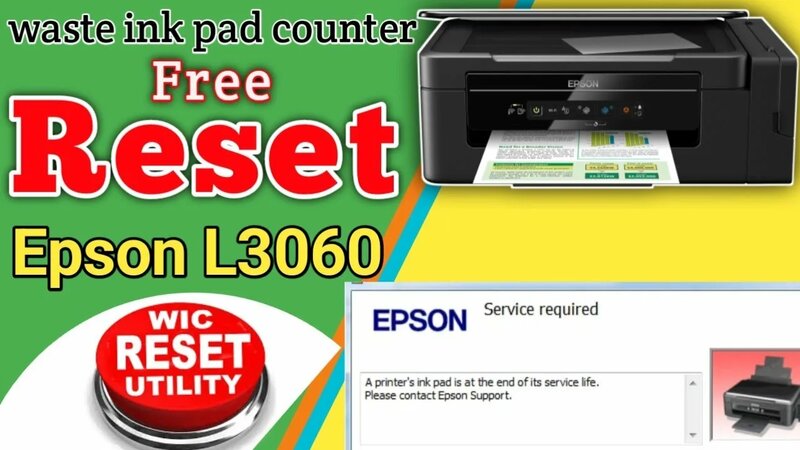 how to reset epson l3060 printer ink pad counter free.Reset Epson L3060 ...