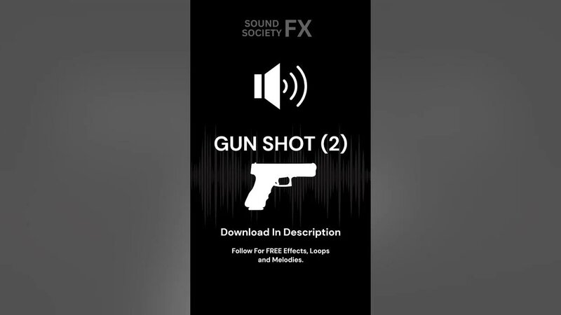 Single Gun Shot Sound Effect (2)#soundeffects #soundfx #sounds ...