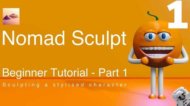 Nomad Sculpt Beginner Tutorial - Sculpting a stylised character - Part ...