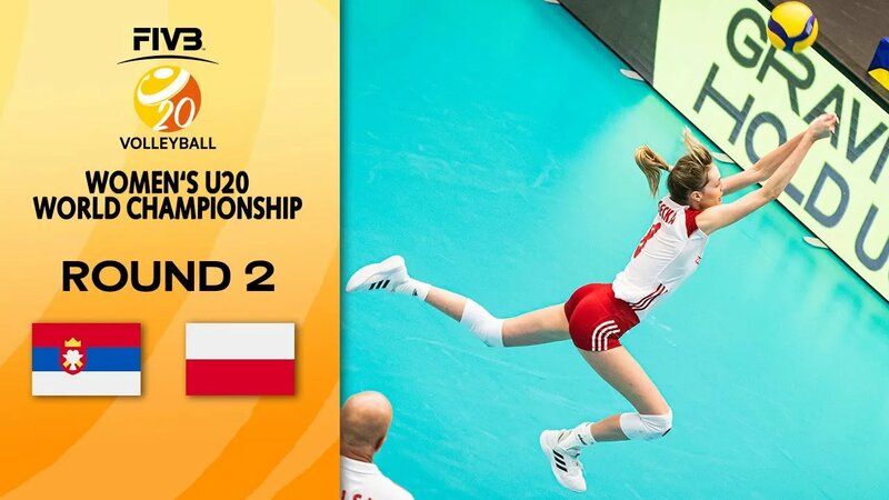 SRB vs. POL - Full Match | Round 2 | Women's U20 Volleyball World ...
