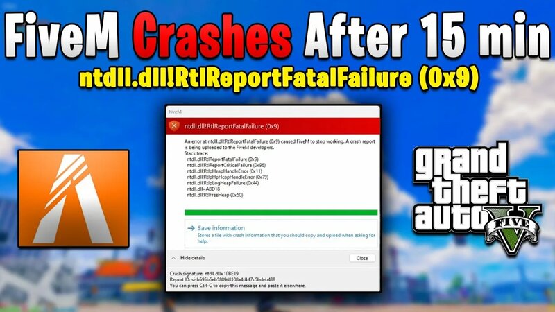 ntdll.dll Fivem Crash Fix (How To Fix Fivem Crash After 15 min playing ...