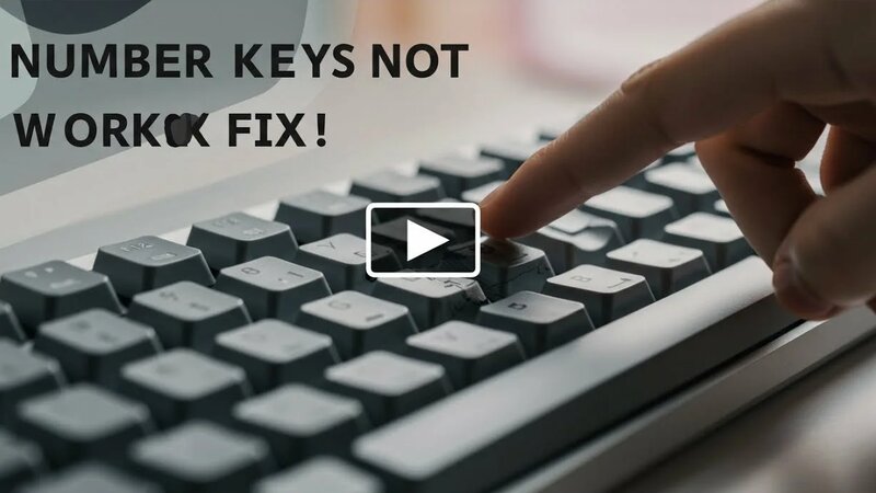 The number keys on the keyboard do not work - Yandex Video aramada ...