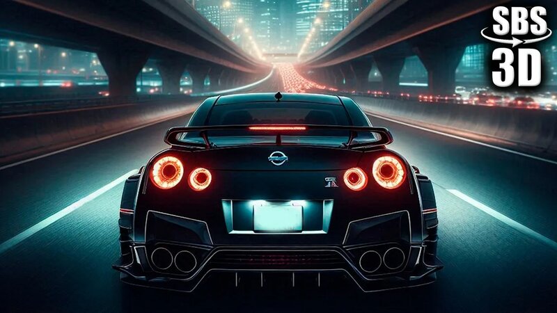 Shutoko Night Drive in GT-R R35 | VR Video 3D POV Onboard Drive ...