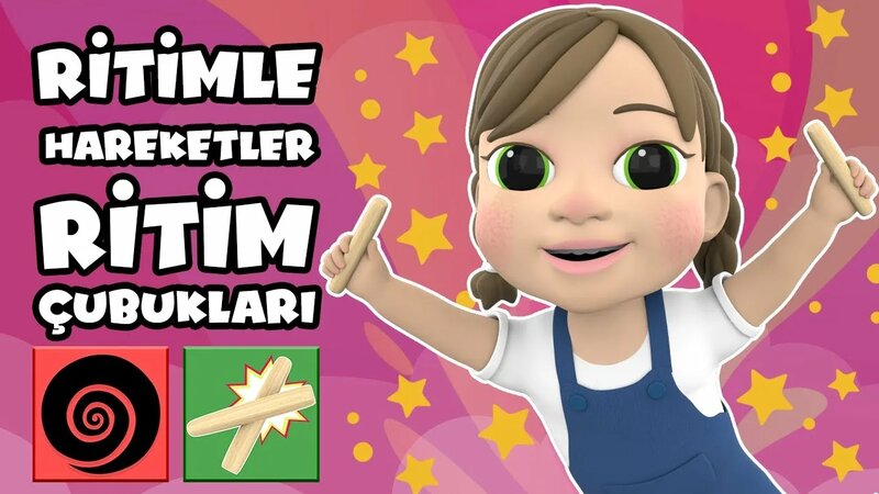 Ritimle Hareketler Ritim Çubukları Çat Çat Çat! - Ritim Oyunu ...