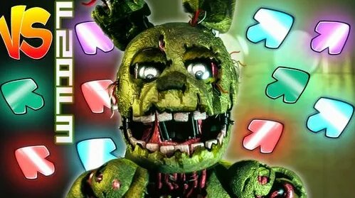 Взрывной ФНФ МОД ФНАФ 3 FNF Vs FNaF 3 | Friday Night Funkin' Mods | The ...