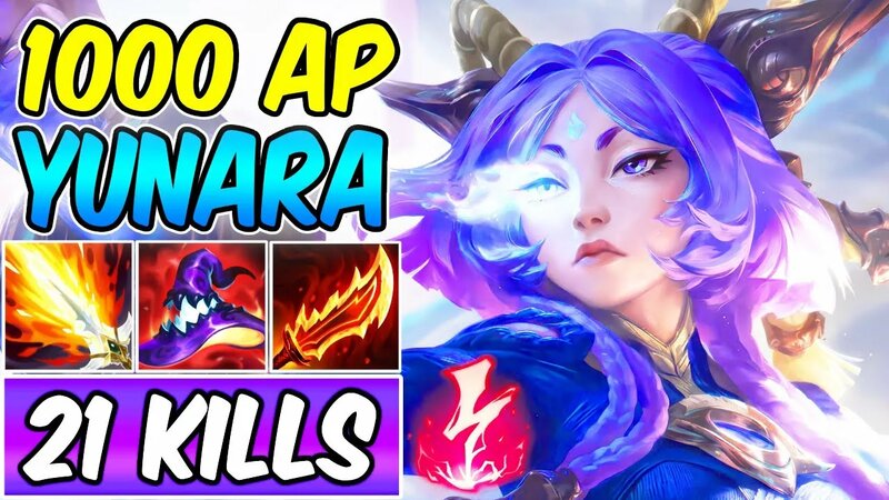 FULL AP Yunara MID - 100% Damage Increase | 65K DMG | New Build & Runes ...