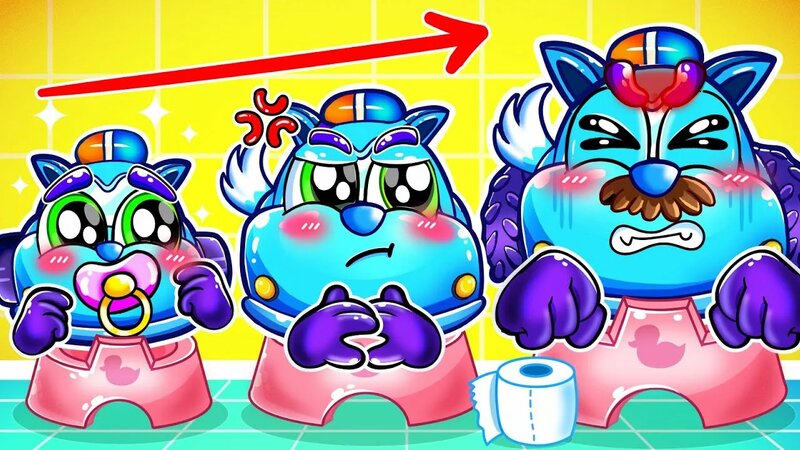 Let's Go Potty Poo Poo Training Time| Nursery Rhymes & Kids Songs By ...