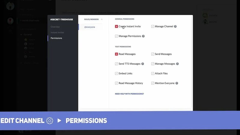 Make an Admin, Mod, and Private Channel with Discord Permissions ...