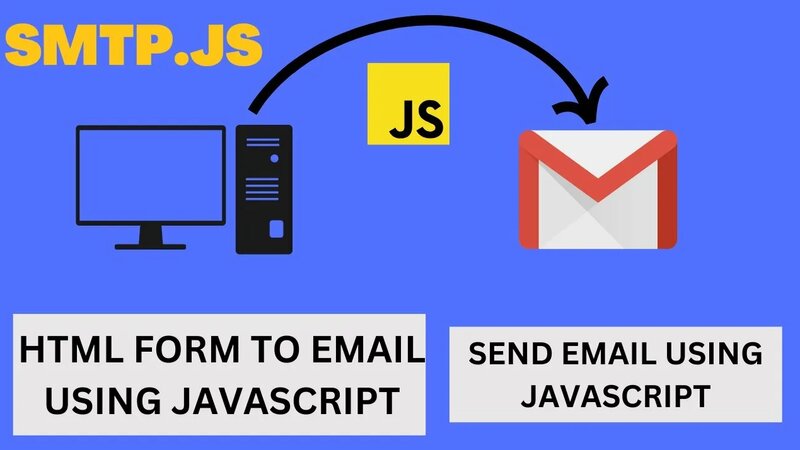 How to use the smtp.js API to send emails with JavaScript || Send Mail ...