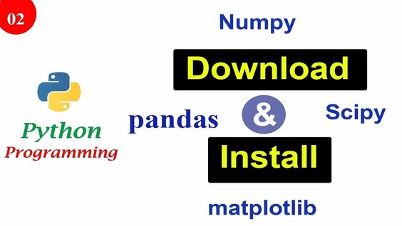 How To Install Numpy Scipy Matplotlib Pandas On Windows Python Tutorials Erofound 8175