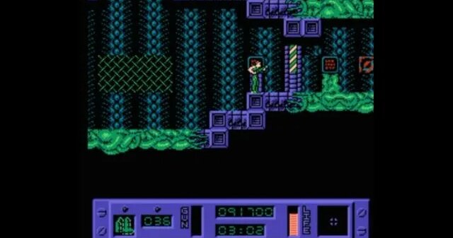 Dendy (Famicom, Nintendo, Nes) 8-bit Alien 3 Mission Level 6.mp4 ...