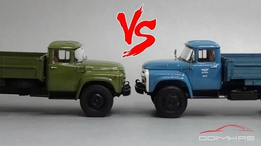 ЗиЛ-130 || DiP Models VS Start Scale Models || Масштабные модели ...
