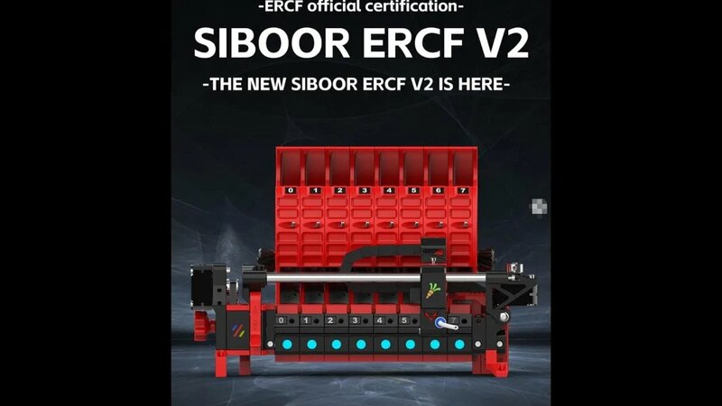 Siboor ERCF V2 Kit simplify your multicolor 3D printing - Смотреть ...