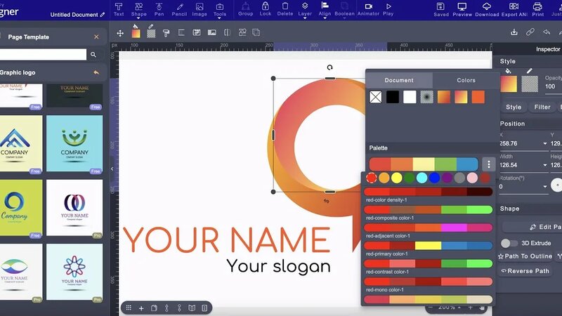 Create Logo with Drawtify Vector Path Editing & Operation Tools ...