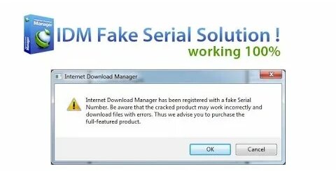 How To Fix IDM Fake Serial Problem For Lifetime 2016 | How To Solve IDM ...