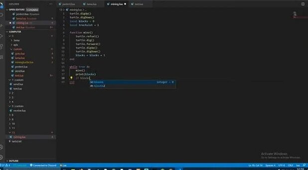 How to make your very own Mining Turtle Minecraft! CC:Tweaked ...