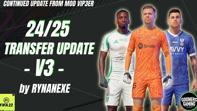 FIFA 22 Squad Update 24/25 by Rynanexe for MOD Vip3er (NO EEP MOD ...
