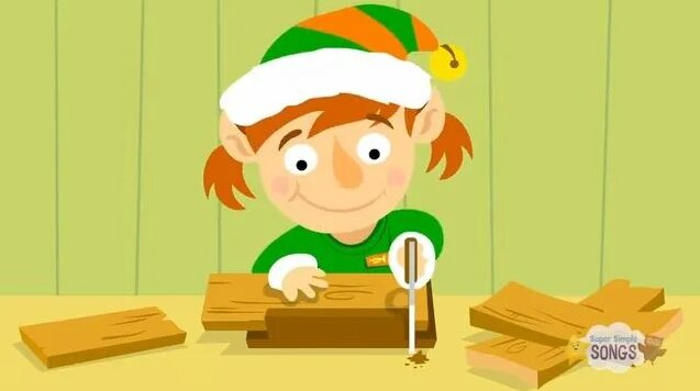 4 10 Little Elves _ Christmas Song For Kids _ Super Simple Songs ...