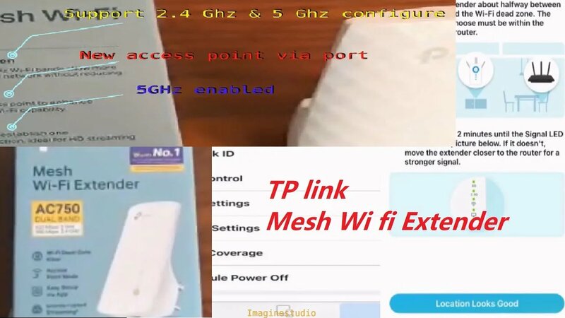 TP-LINK Re200 Ac750 Wi-Fi Range Extender | WiFi range Extender, Setup ...