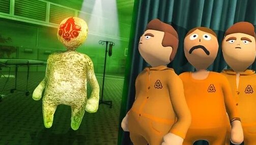 Scp 173 Ищет Нас! Самая Опасная Нычка Против Scp! Угарные Пластилиновые ...