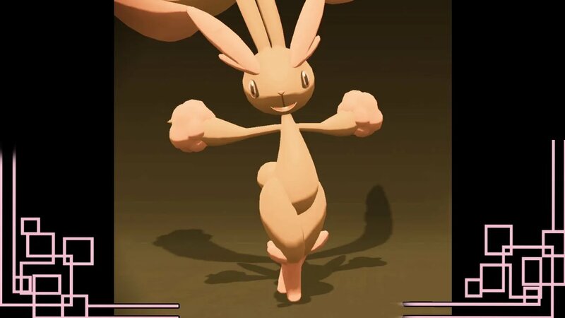 Shiny Alpha Lopunny Modeling [Pokémon Legends: Arceus] - Смотреть ...