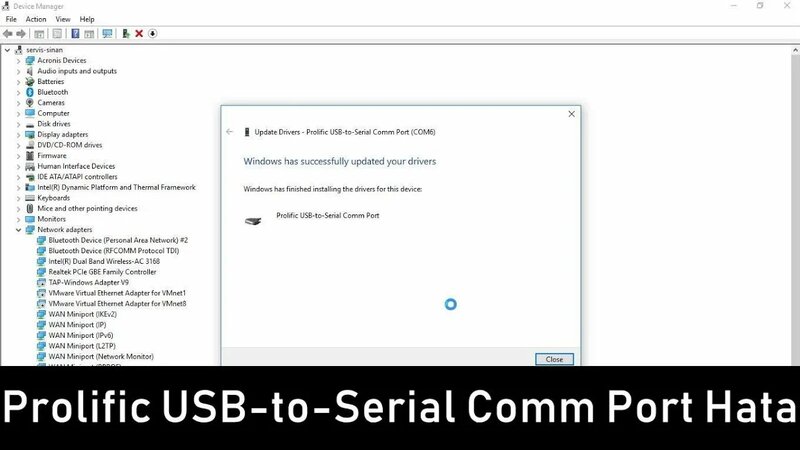 Prolific USB-to-Serial Comm Port Hatası - Yandex Video aramada ...