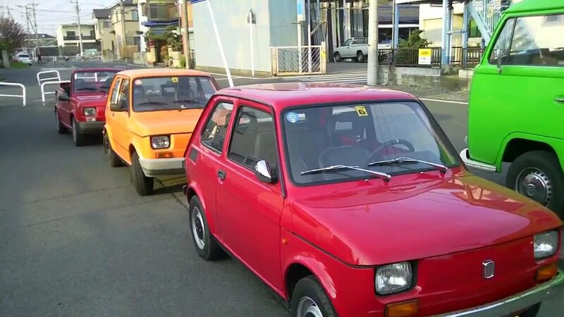 maluch in Japan, No.9. - FIAT 126 EL, 126 ELX and POP 650. - Смотреть ...